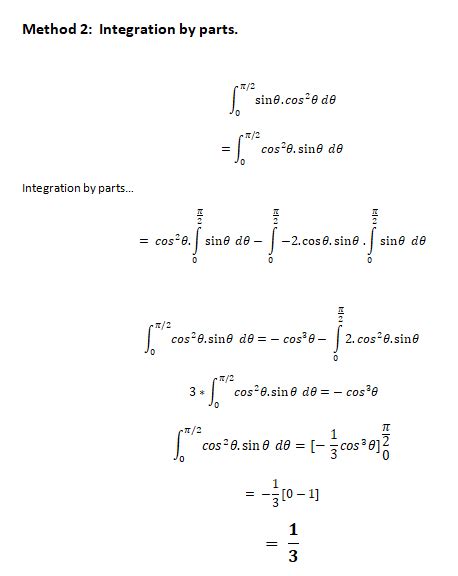 calculus a definite integral with two different answers mathematics
