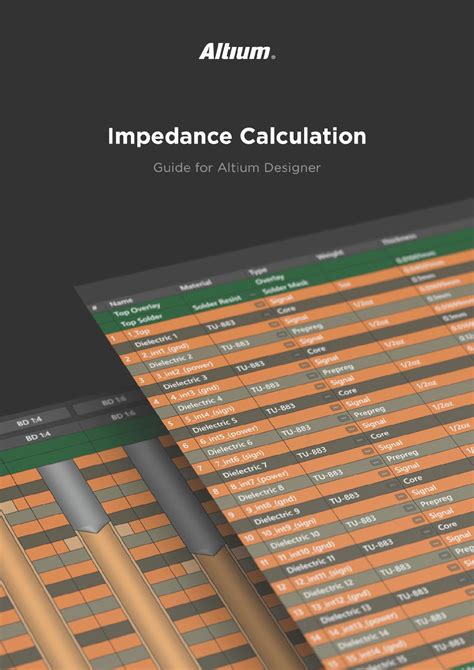 Altium Differential Pair Impedance Calculator