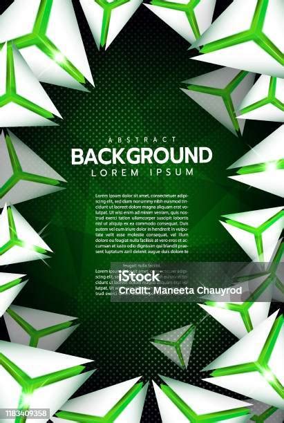 추상 삼각형 배경입니다 3d 삼각형 현대 배경 화면 0명에 대한 스톡 벡터 아트 및 기타 이미지 0명 과학 구도 Istock