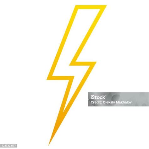 천둥 번개 볼트 그림 그림 그림 아이콘 디자인 요소 벡터 일러스트 디자인 개념 전기 개념에 대한 스톡 벡터 아트 및 기타 이미지 개념 개념과 주제 검은색 Istock