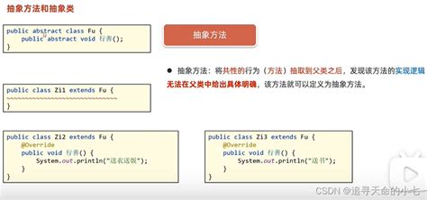 Java抽象类与接口的笔记 Csdn博客