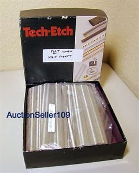 Tech Etch Flat Woven Strip Emi Padded Shielding Gaskets 8 ÉÉç¥ X 5