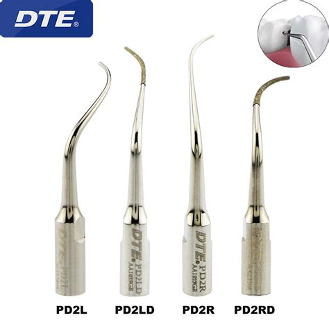 Woodpecker DTE Dental Ultrasonic Piezo Scaler Tips Periodontics Fit DTE NSK SATELEC Ultrasonic