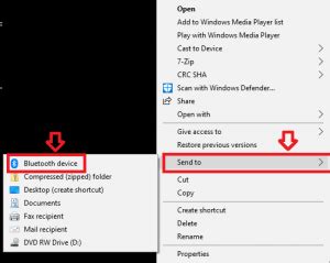 How To Share Files Via Bluetooth On Windows PC Dignited