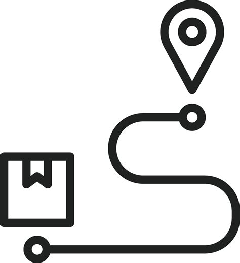 package tracking icon vector image suitable for mobile apps web apps