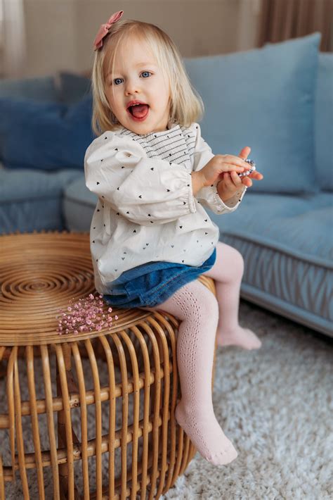 Ciorapi Fetite Roz Norpufos