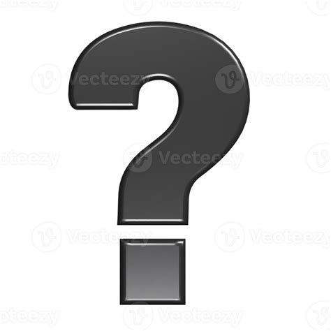 Question Icon 3d Render Illustration 41326382 Png