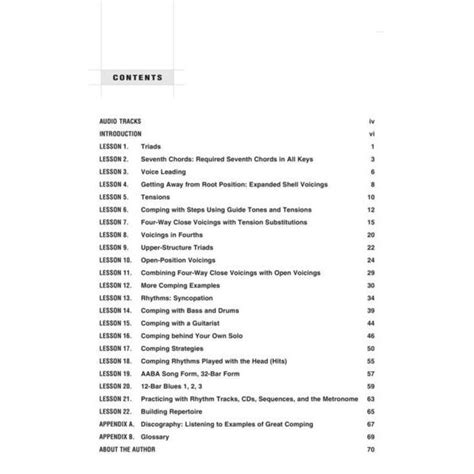 Berklee Press Jazz Piano Comping Thomann Uk
