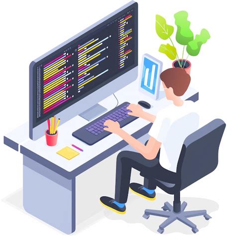 Premium Photo Developer Writing SQL Queries For Database Management