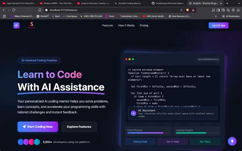 Day1 100daysofcode Reactjs Tailwindcss Ai Codingplatform Pritam Kumar