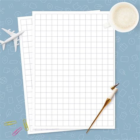 Graph Paper 1cm Square Template Printable Pdf