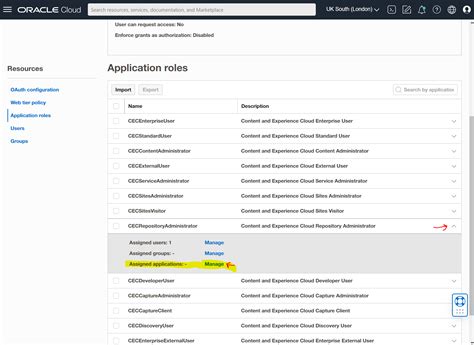 Setting Up An Idcs Client App For Oracle Content Managements Rest Api
