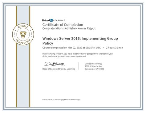 abhishek kumar rajput on linkedin certificate of completion