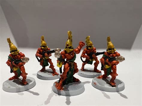 First Eldar Models 90 Finish But Really Liking How They Have Turned