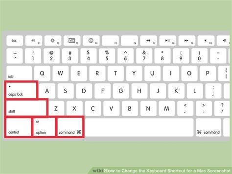 How To Change The Keyboard Shortcut For A Mac Screenshot Steps