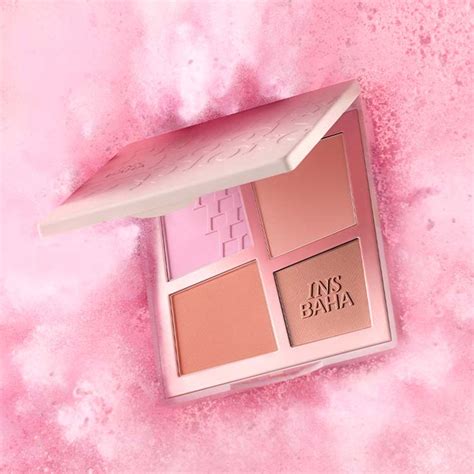 Insbaha Primary Look Explore Four Color Blusher Palette T3772