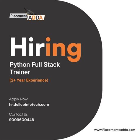 Siddhi Soni On Linkedin Hiring Pythontrainer Fullstackdeveloper
