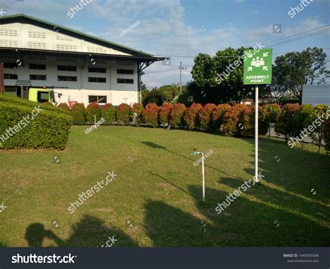 Assembly Point Sign Factory Stock Photo Shutterstock