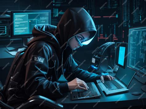 Hacker Usando Computadora Portátil Con Código Html Y Mapa Concepto De
