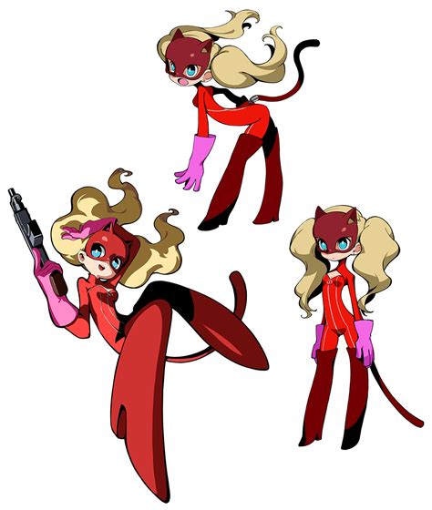 Ann Takamaki Art Persona 5 Tactica Art Gallery