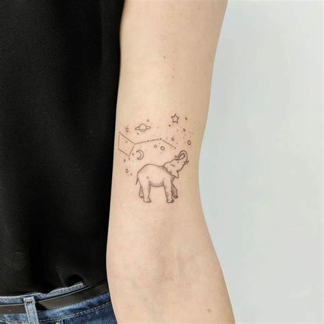 Ursa Major Constellation Tattoo