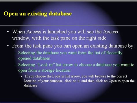 Microsoft Access Tutorial Introduction To Microsoft