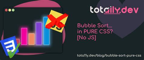 Bubble Sortin Pure Css No Js 😱 Dev Community