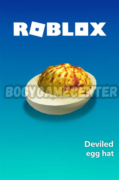 Roblox Devilled Egg Hat Hat Good Rated Series 9 Toy Bogy Game