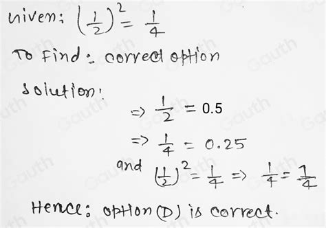 Solved Carter Made The Following Conjecture The Square Of A Number Is