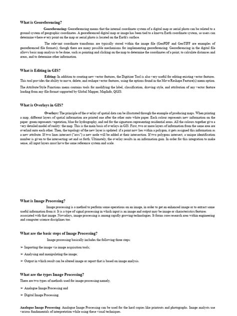 Practical Remote Sensing Pdf Geographic Information System Statistical Classification