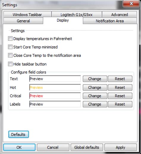 Core Temp скачать на Windows бесплатно