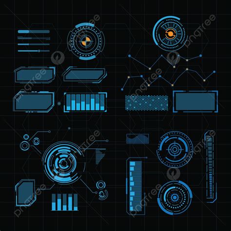 user interface design vector hd png images futuristic user interface