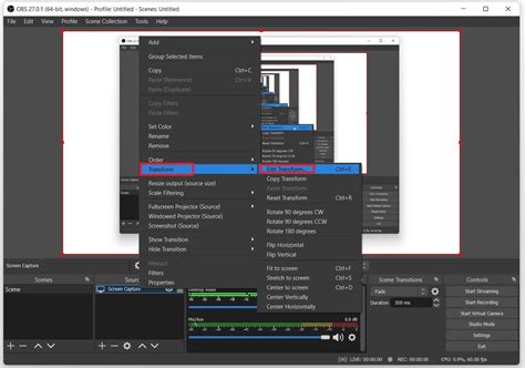 OBS Studio How To Crop Resize Video Capture Tech How