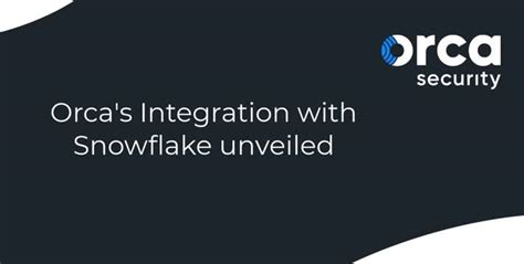 Snowflake On Linkedin Orca Security Delivers Complete Cloud Security With Coverage Across…