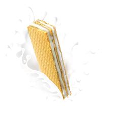 牛奶威化饼 花瓣网 陪你做生活的设计师 牛奶威化饼干素材PNG