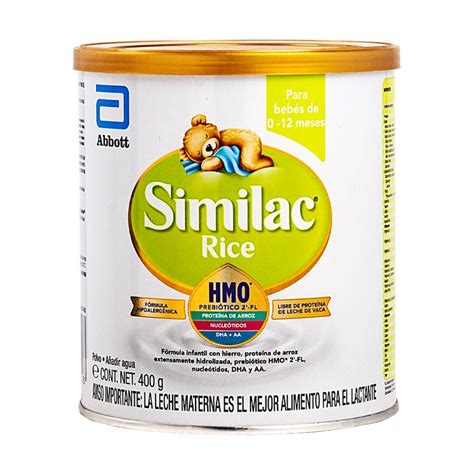 Similac Rice Hmo 0 12 Mese 400g