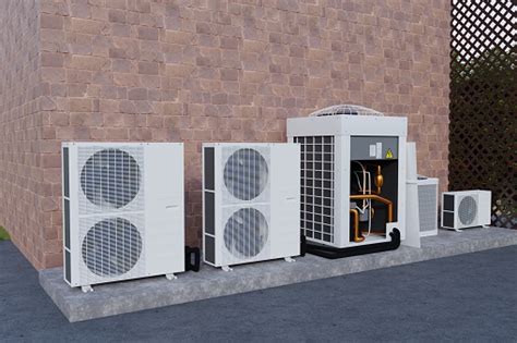 Vrv 시스템에 연료를 보급합니다 3d 렌더링 계기판 측정기에 대한 스톡 사진 및 기타 이미지 계기판 측정기 공기조화