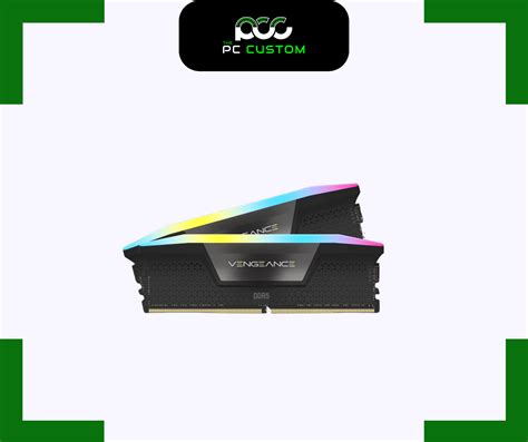 Corsair Vengeance Rgb 32gb 16gbx2 5200mhz Ddr5 Black The Pc Custom