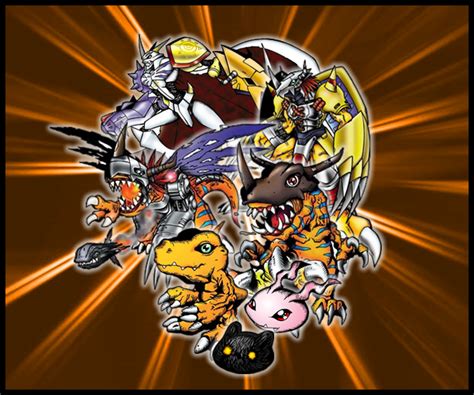 Agumon Digivolution V 2 By James23x On Deviantart