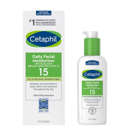 Cetaphil Daily Facial Moisturizer With Sunscreen Spf 15 118 Ml Skinstash