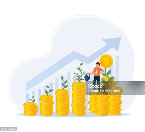 Roi 투자 비용 및 수익 효율성에서 투자 성과 측정 비즈니스 성장은 성공의 화살입니다 벡터 그림 저축에 대한 스톡 벡터 아트 및 기타 이미지 Istock