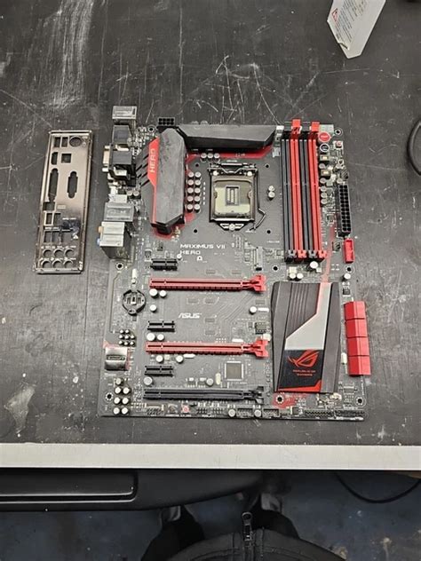 Asus Maximus Vi Hero Lga 1150 Socket H3 Intel 90mb0fu0 M0eay5 Motherboard £0 99 Picclick Uk