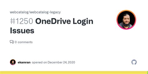 OneDrive Login Issues Issue Webcatalog Webcatalog Legacy GitHub