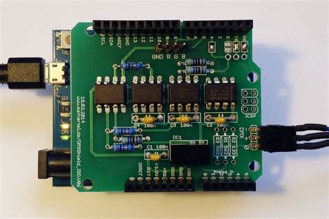 DMX Shield For Arduino With Isolation Arduino Dmx Arduino Shield