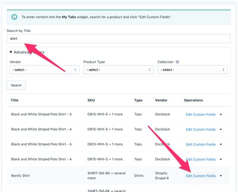 Setup Guide Products Custom Fields Knowledge Base
