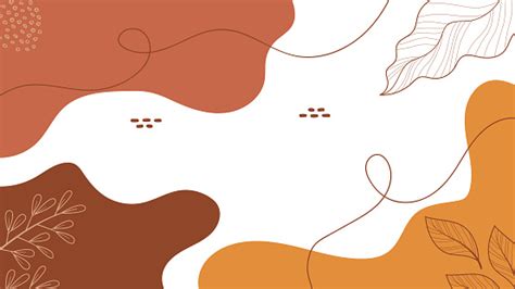 파스텔 색상의 유기적 모양과 손 그리기 선이 있는 추상적인 배경 텍스트 공간이 있는 현대적인 디자인 템플릿입니다 브랜딩 디자인을