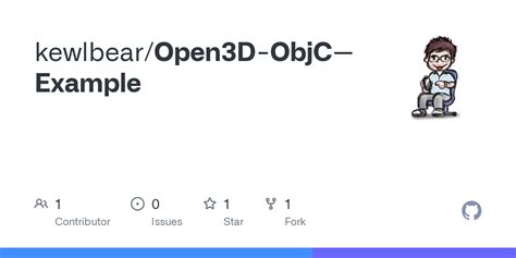 GitHub Kewlbear Open3D ObjC Example