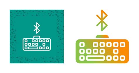 Bluetooth Keyboard Vector Icon 39963108 Vector Art At Vecteezy