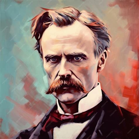 Friedrich Nietzsche Foto Premium