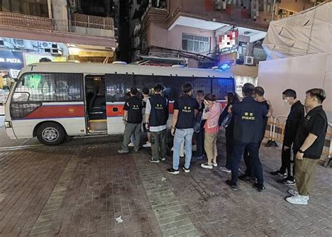油麻地商住大廈闢網上百家樂賭檔 拘3負責人7賭客 Oncc 東網 Line Today